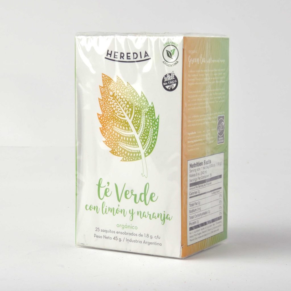 Campos Verdes - TÉ FEM 20 SAQUITOS HEREDIA