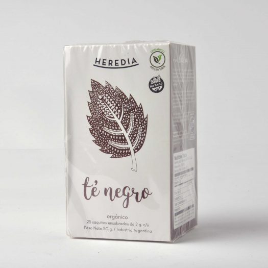 Campos Verdes - TE NEGRO 25 SAQUITOS HEREDIA