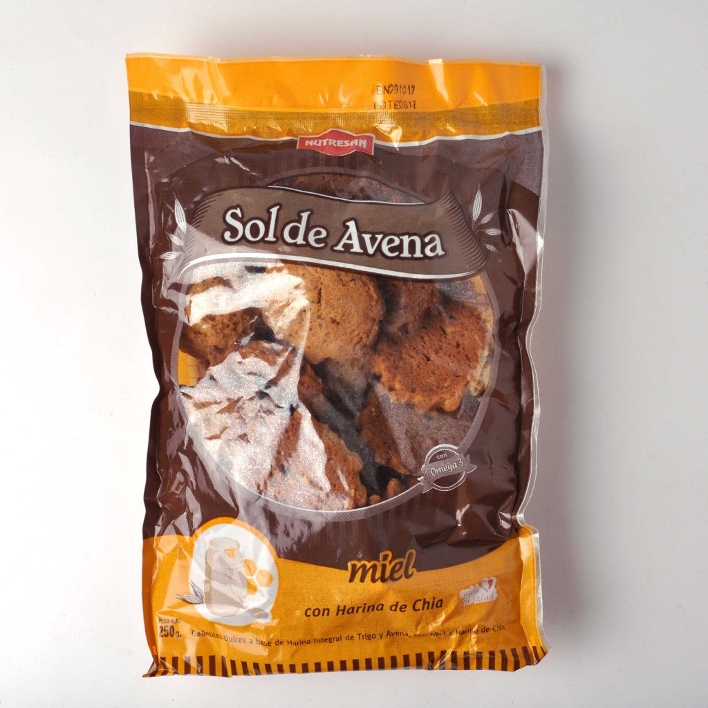 Campos Verdes - GALLETITAS DULCE AVENA 300 GR NUTRESAN