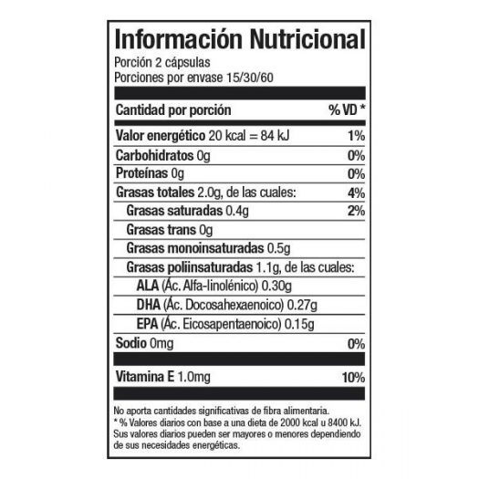 Campos Verdes - OMEGA 3 DUO X30 CÁPSULAS VITAMIN WAY