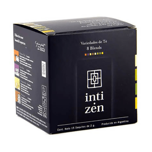 Campos Verdes - TÉ 8 BLENDS 15 SAQUITOS - INTI ZEN