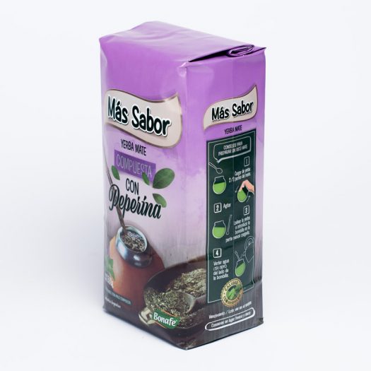 Campos Verdes - YERBA MATE COMPUESTA CON PEPERINA 500 GR - MAS SABOR